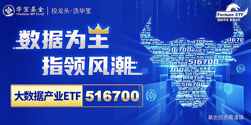 刚刚！又一成份股涨停！大数据产业ETF（516700）午后涨超3%！_中金在线财经号