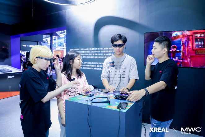 XREAL亮相2023MWC上海，带来AR空间屏的全场景沉浸体验 _中金在线财经号