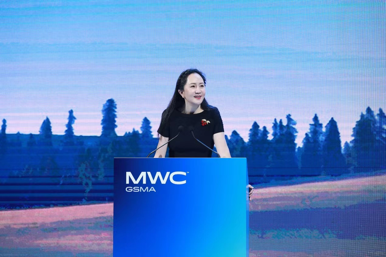 探展MWC|华为孟晚舟：5.5G是5G网络演进的必然之路_中金在线财经号