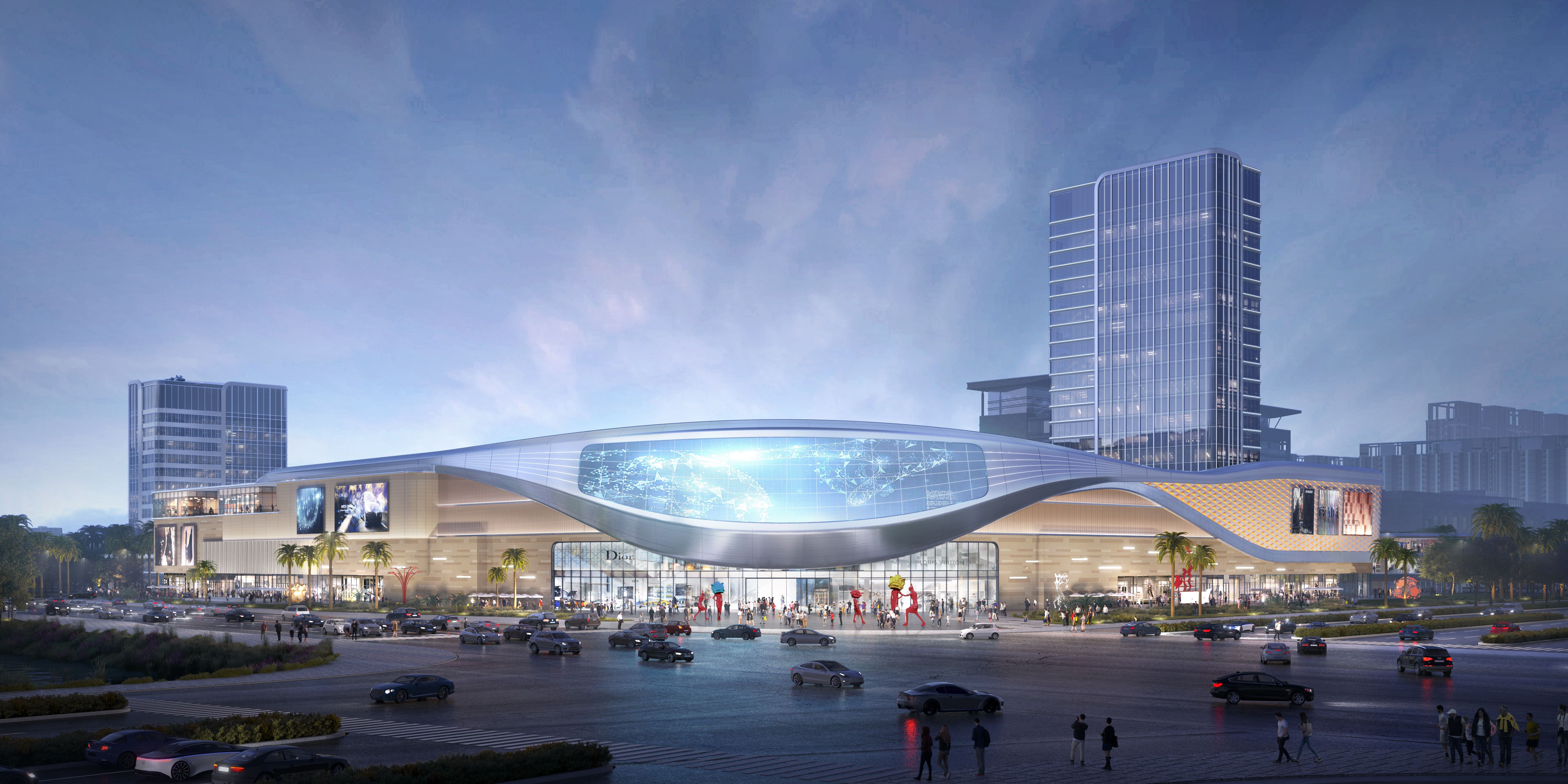 服务珠海“产业第一” 珠海世荣万达广场奠基仪式于斗门尖峰南举行_中金在线财经号