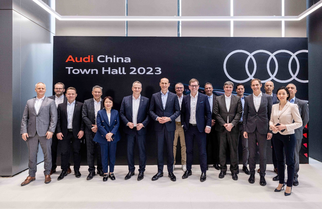 坚定对华承诺：奥迪CEO杜思曼揭幕全新奥迪中国楼_中金在线财经号